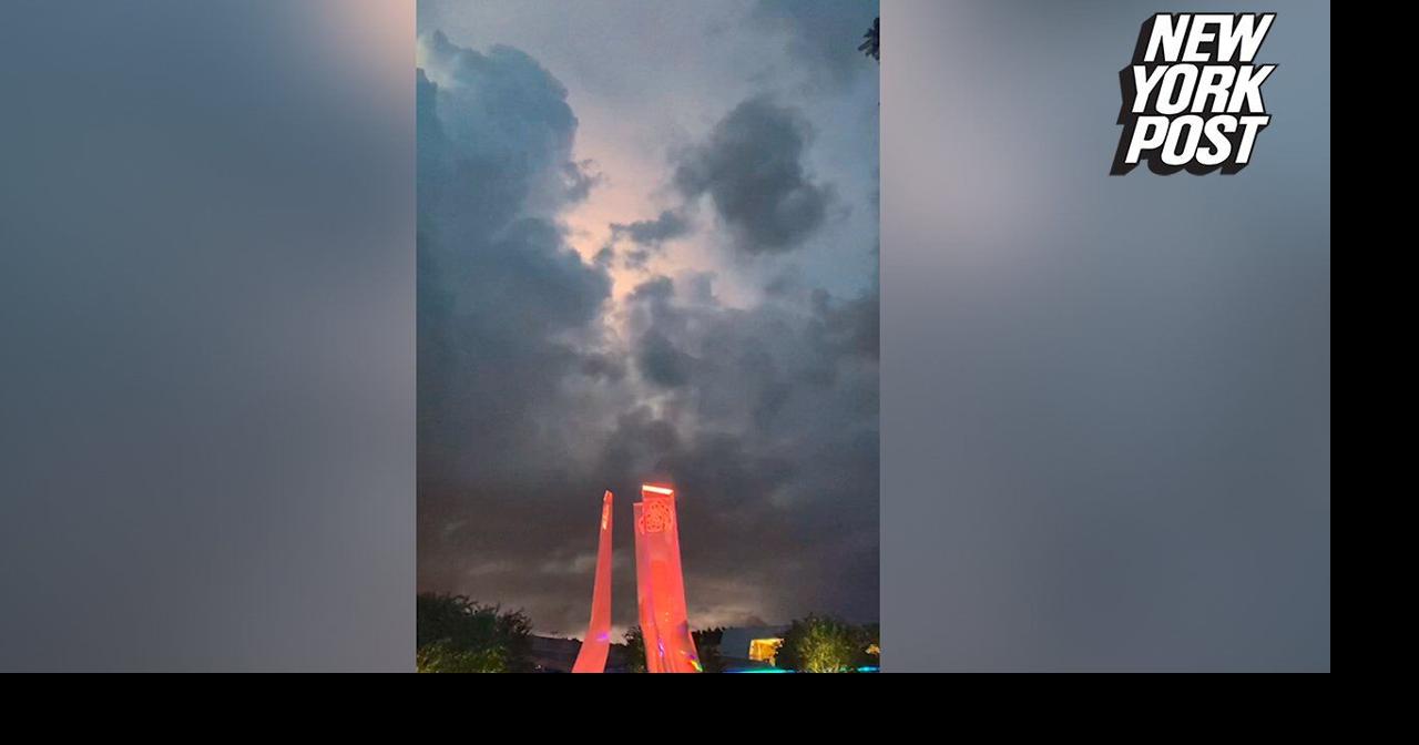 Disney World floods as severe thunderstorms pummel Orlando, Florida