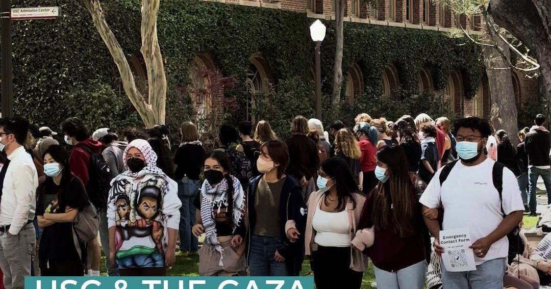 USC & THE GAZA PROTEST ARRESTS
