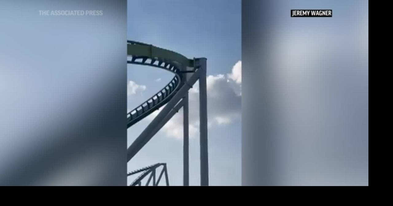 Roller coaster closed after video shows cracked support beam