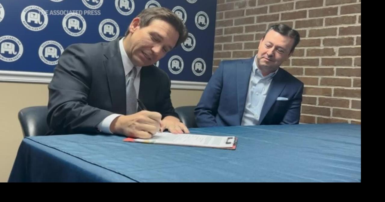 Gov. Ron DeSantis officially joins South Carolina’s Republican primary