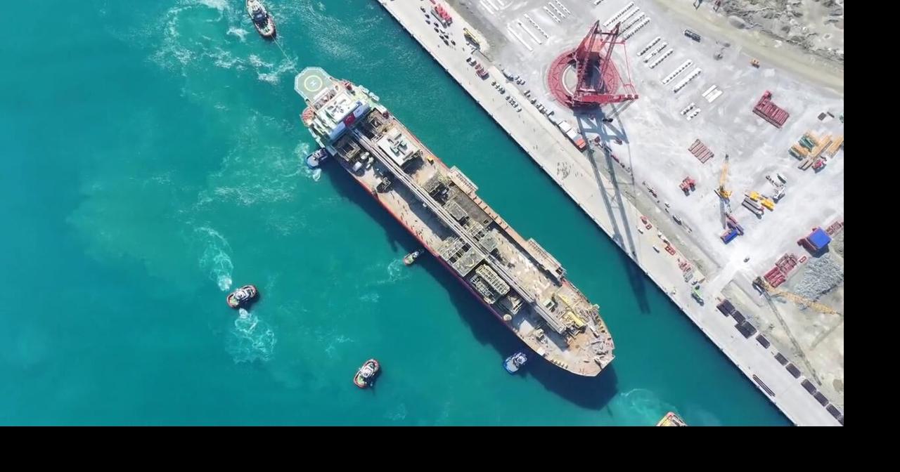 Türkiye: Türkiye’s first floating gas platform reaches Black Sea port