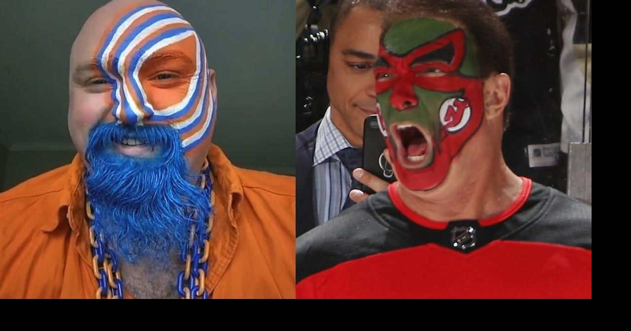 Edmonton Oilers superfan goes full Puddy with elaborate face paint