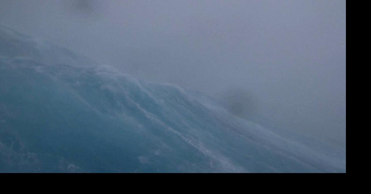 Drone footage shows wild waves in Atlantic Ocean as Hurricane Fiona ...
