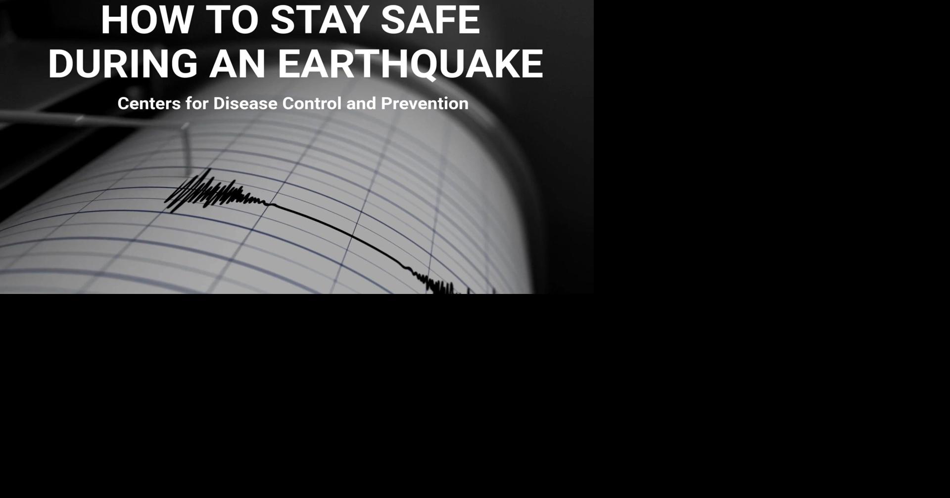 How to stay safe during an earthquake