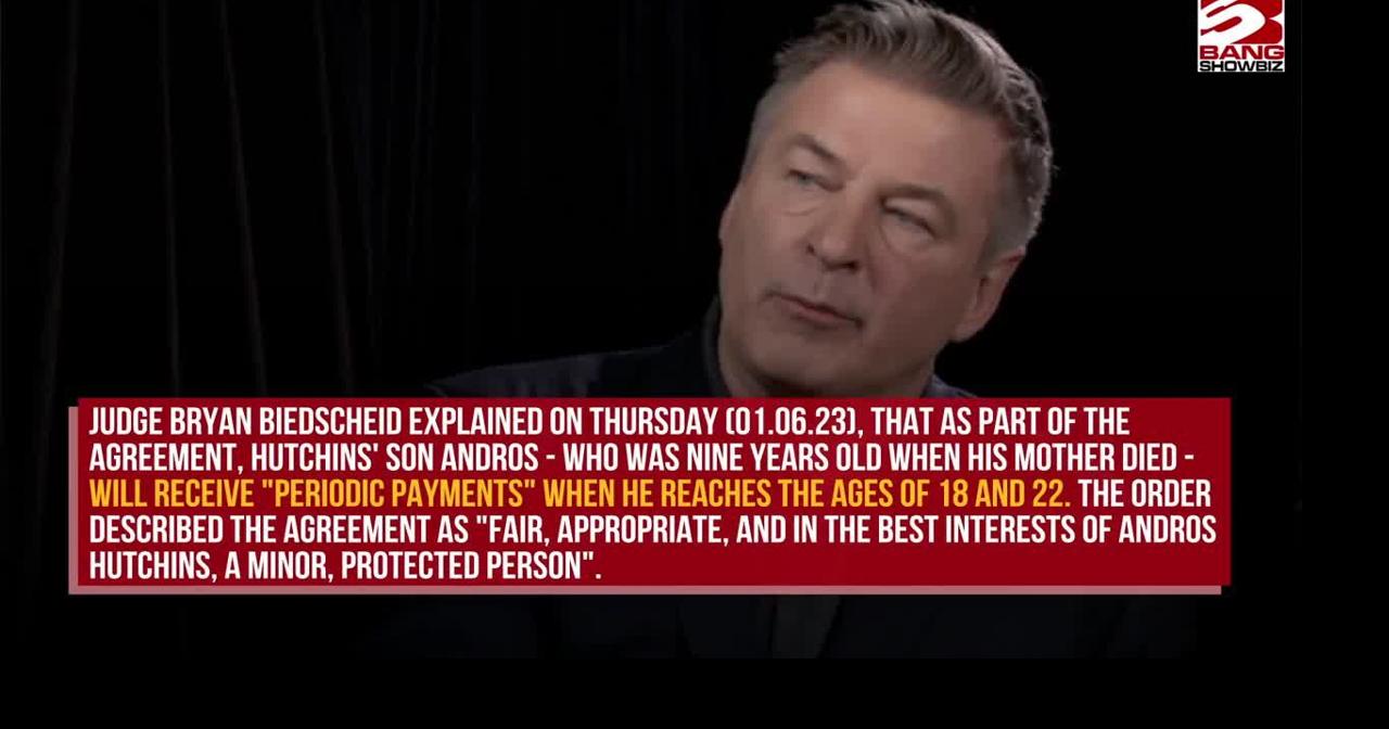Alec Baldwin's settlement agreement with the family of Halyna Hutchins has been approved by a judge