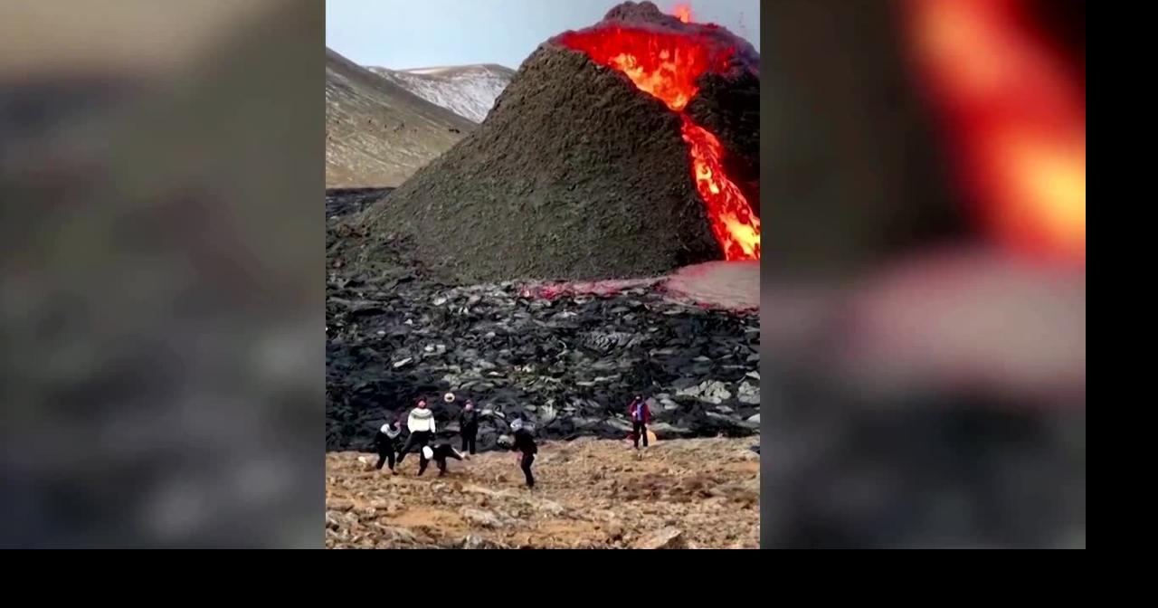 Volleyball game breaks out in front of Iceland volcano, and more of ...