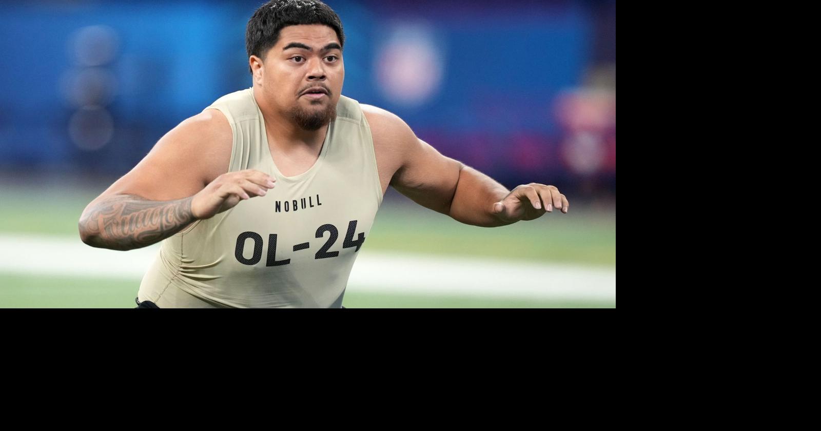 Saints Select Taliese Fuaga With No 14th Pick in 2024 NFL Draft