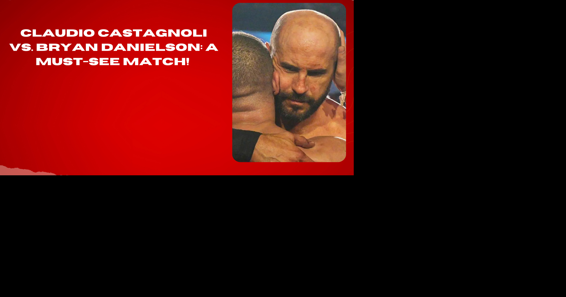 Claudio Castagnoli vs. Bryan Danielson A Must-See Match! # ...