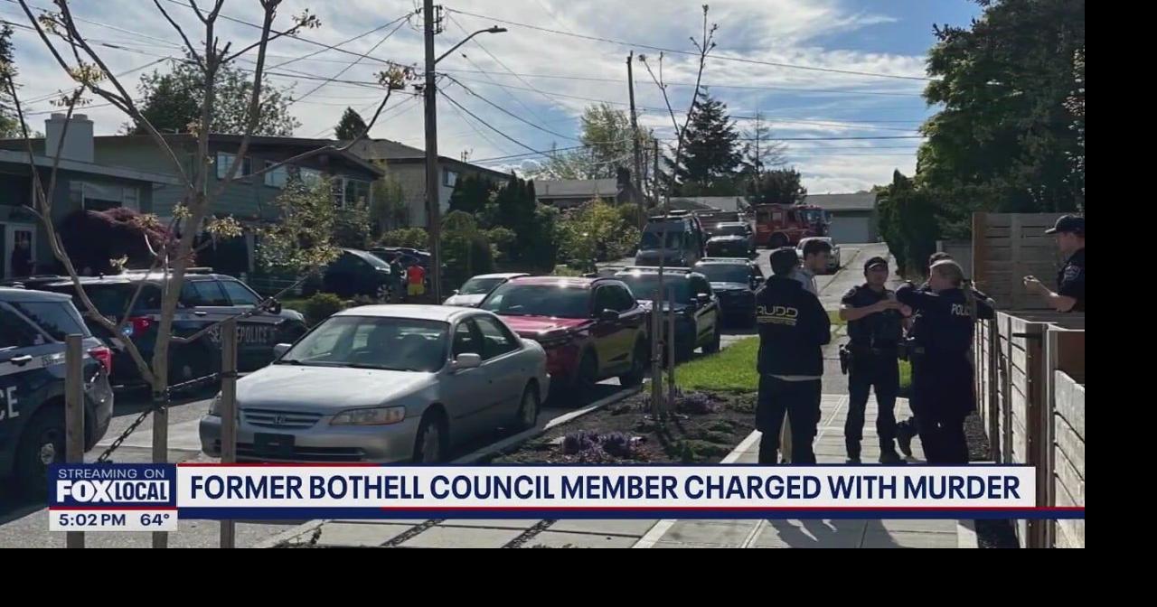 Former Bothell city councilman charged with murder of 20-year-old