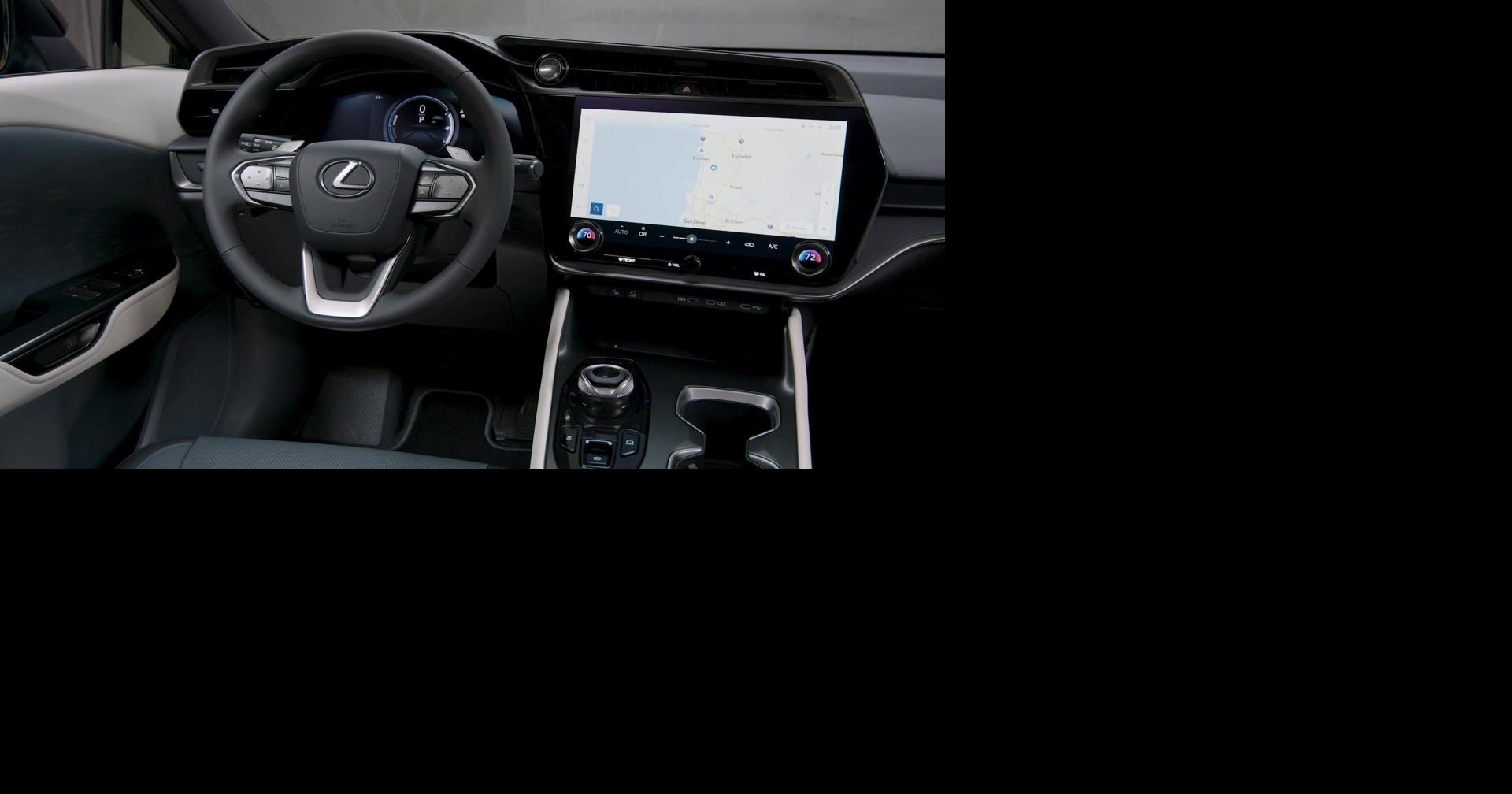 2025 Lexus RZ Premium Thunderstorm Interior Design