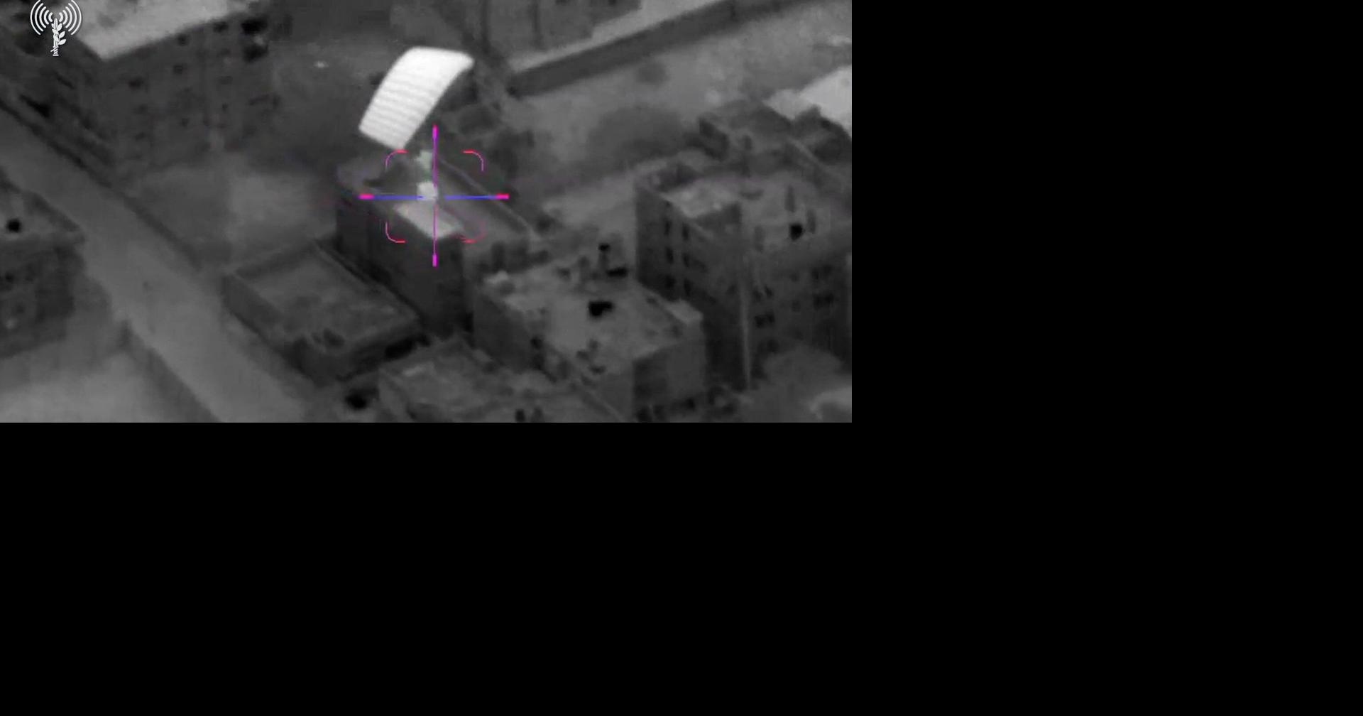 RAW VIDEO: Israel Parachutes 7 Tons Of Water To Troops In Gaza In 1st ...