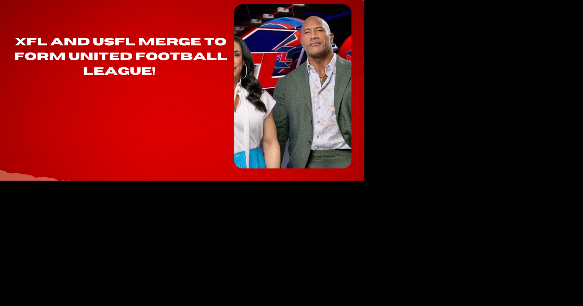 XFL and USFL Merge to Form United Football League! #XFL #USFL # ...