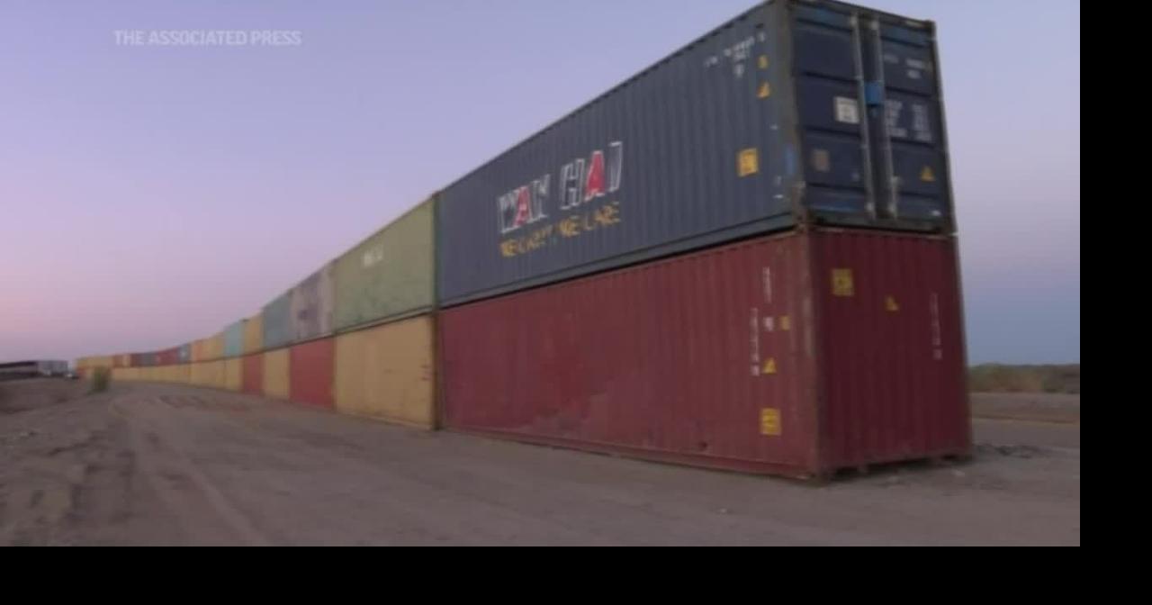 Migrants bypass AZ shipping container border wall
