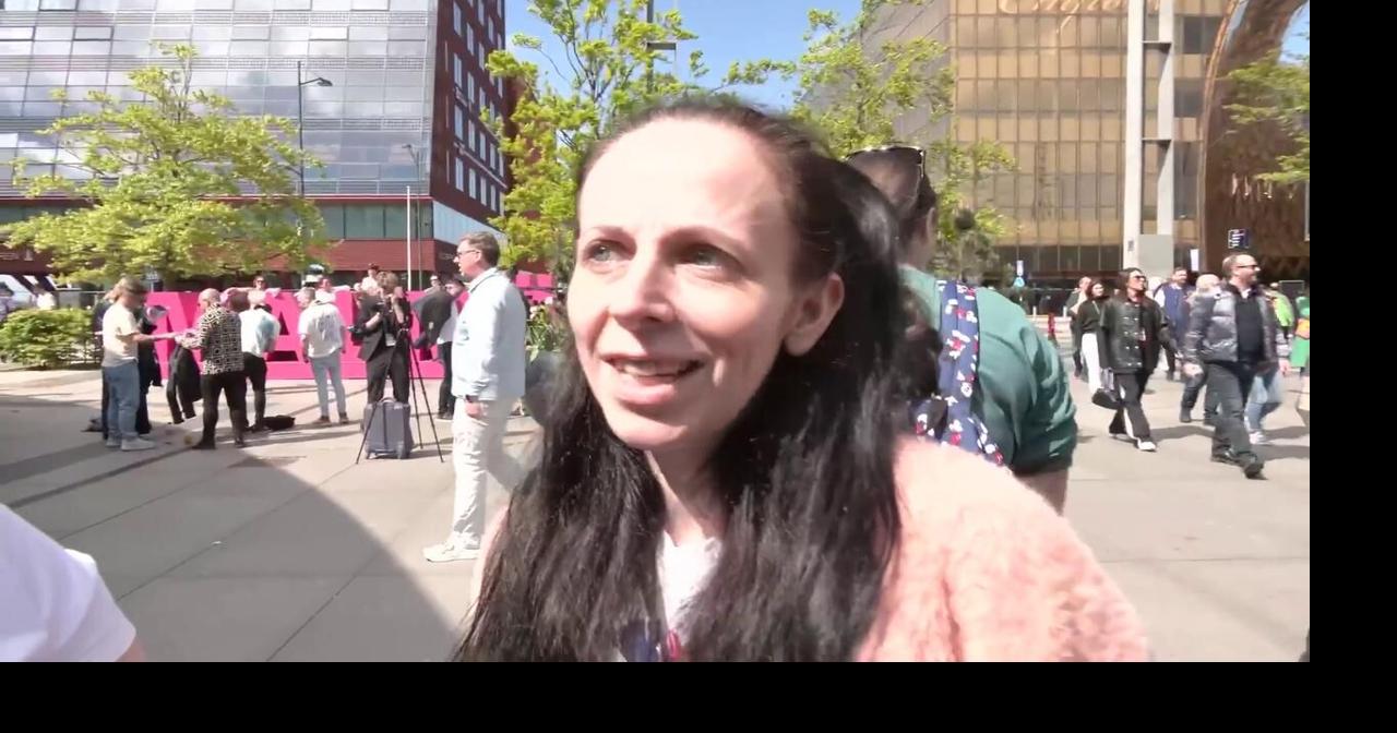 Eurovision's Eden Golan breaks down in tears as she arrives back in ...