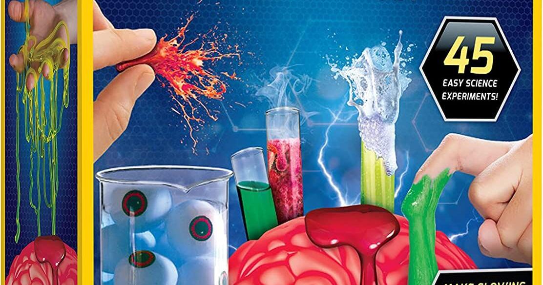 10. National Geographic Super Gross Chemistry Set