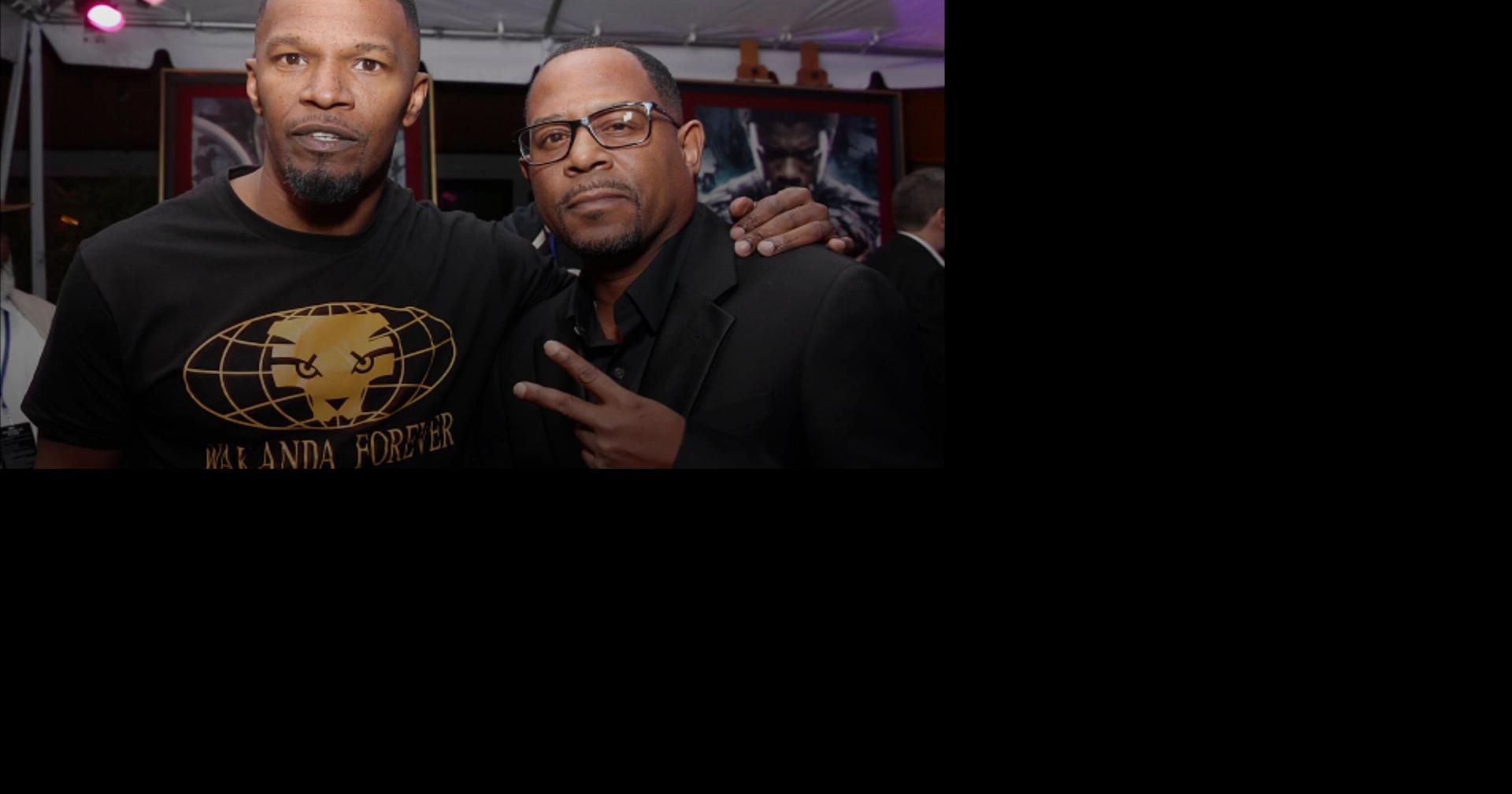 Martin Lawrence reveals Jamie Foxx is 'doing better' following medical ...