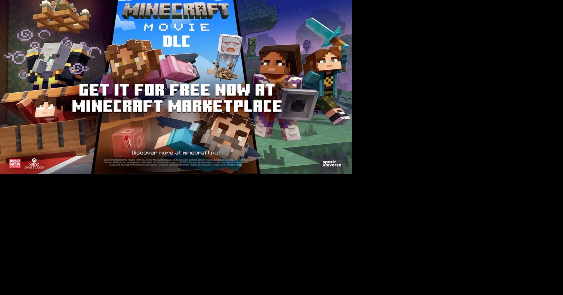 Minecraft Official A Minecraft Movie DLC Trailer