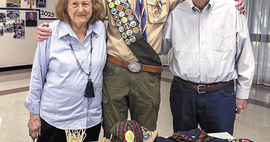 Charlie Moser receives Eagle rank | News | brenhambanner.com