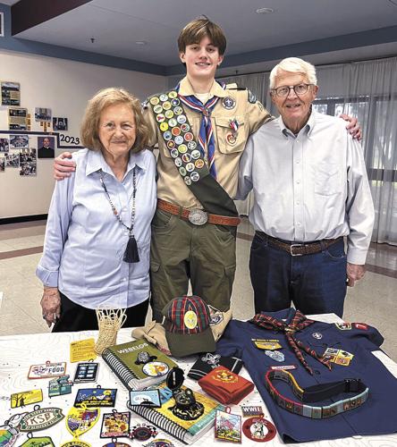 Charlie Moser receives Eagle rank | News | brenhambanner.com