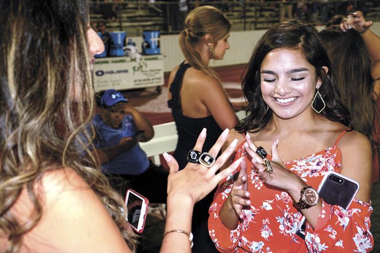Year's work pays off: Blinn Dance, Cheer receive national title rings ...