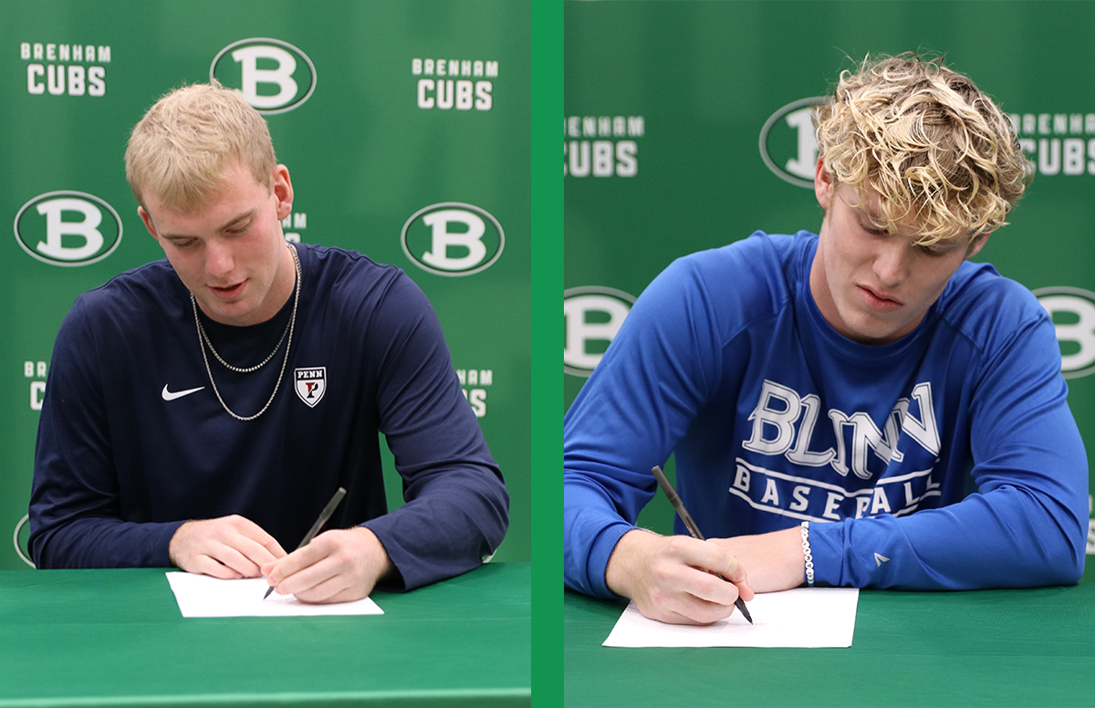Bentke, Hart sign letters of intent | Sports | brenhambanner.com