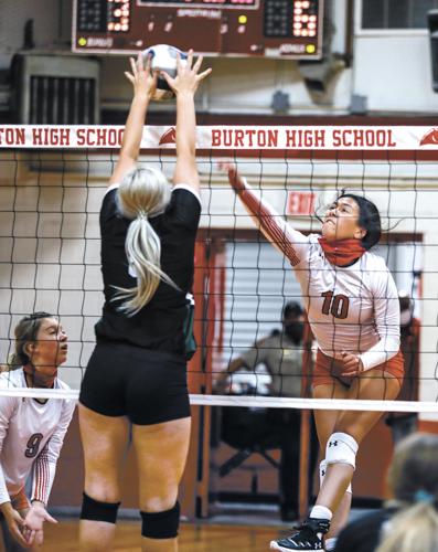 Burton volleyball stumbles again as Bellville secures sweep | Sports ...