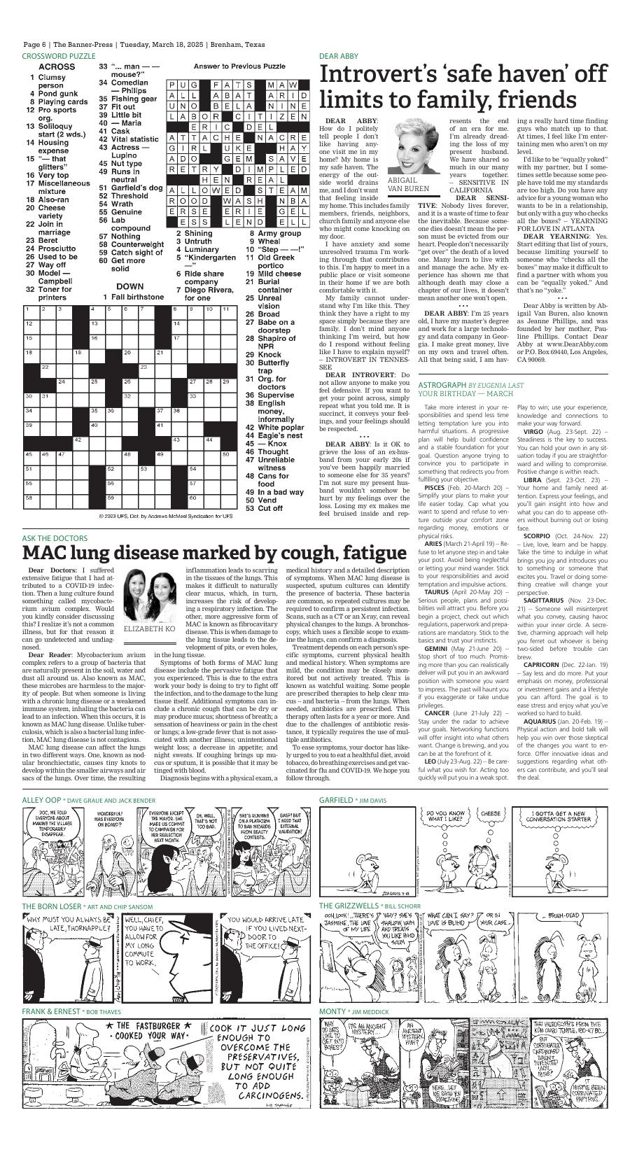 Page A06 | e-Edition | brenhambanner.com