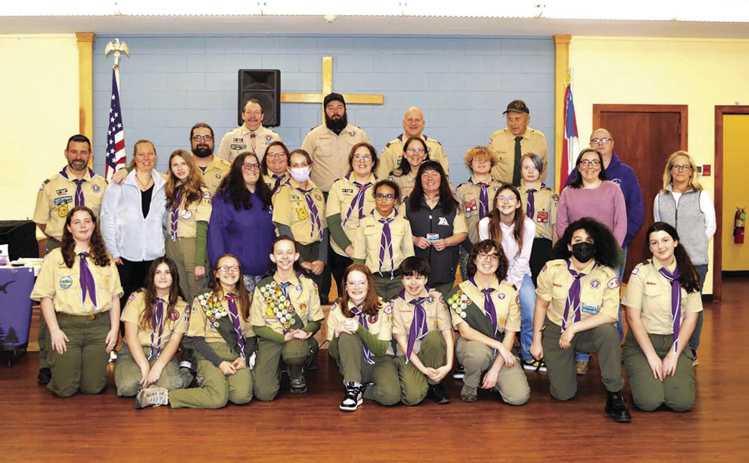 All female scout troop celebrates | News | bristolpress.com