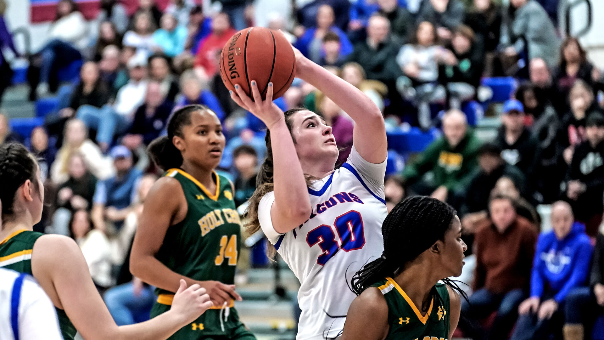 Holy Cross Crusaders Dominate St. Paul Falcons in Display of Strength ...