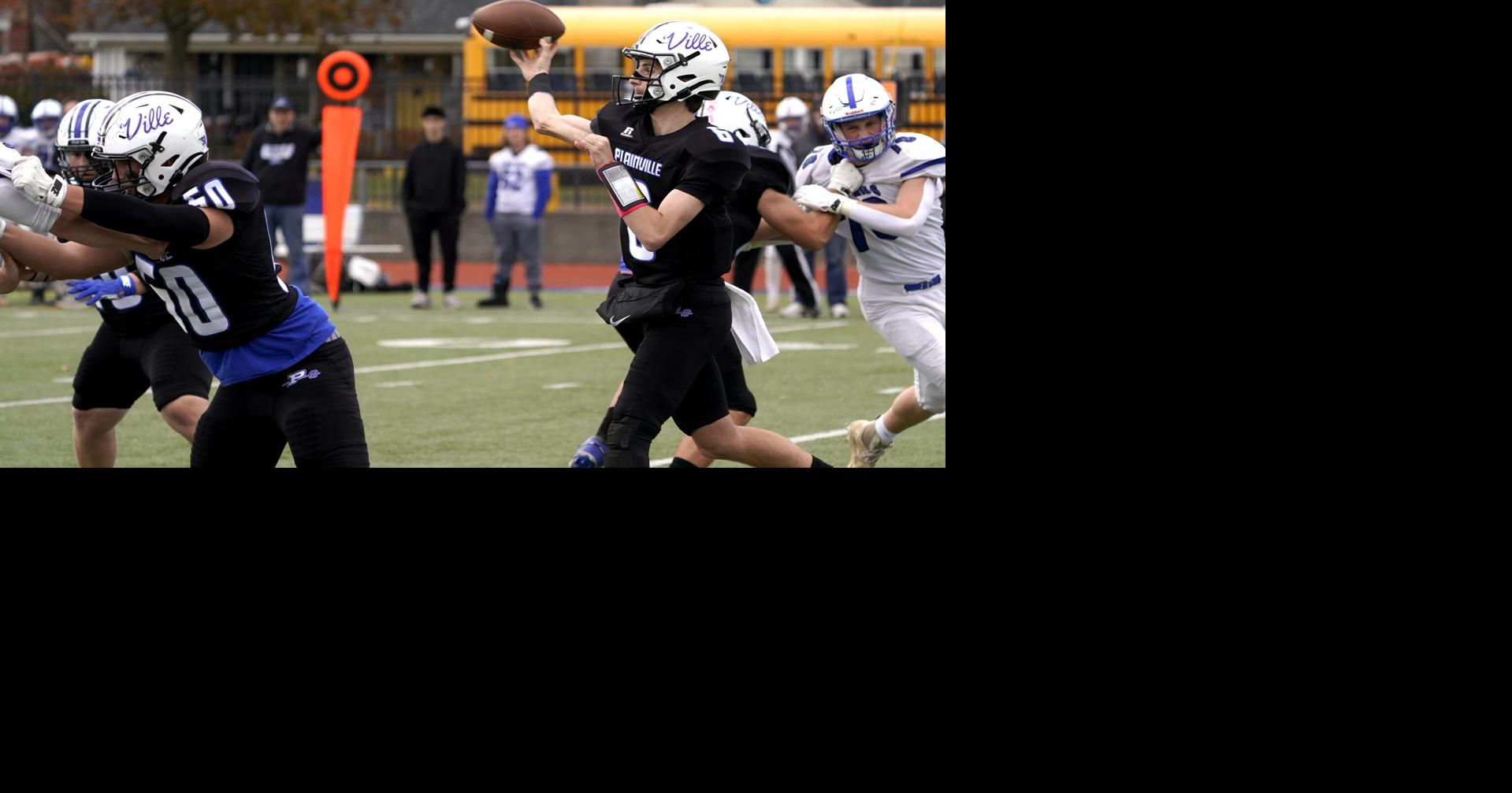 Abarno, Bouchard power Plainville past Lewis Mills with 56-20 win ...