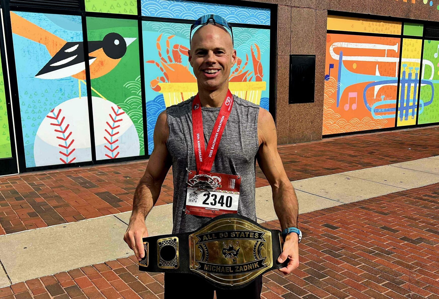 MARATHON MAN: Bristol native Zadnik completes goal of running a ...