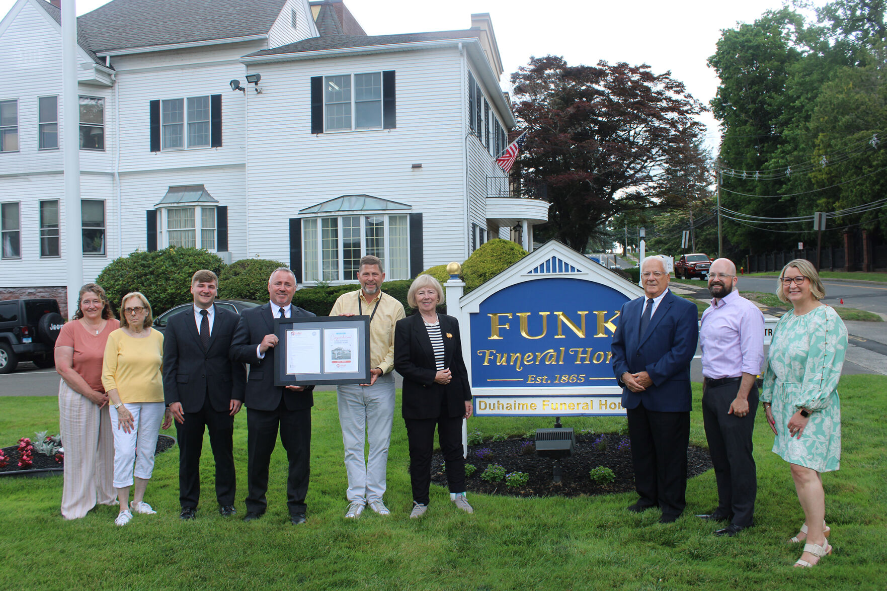 'Carry on the legacy': Funk Funeral Home recognized for 160 years in ...
