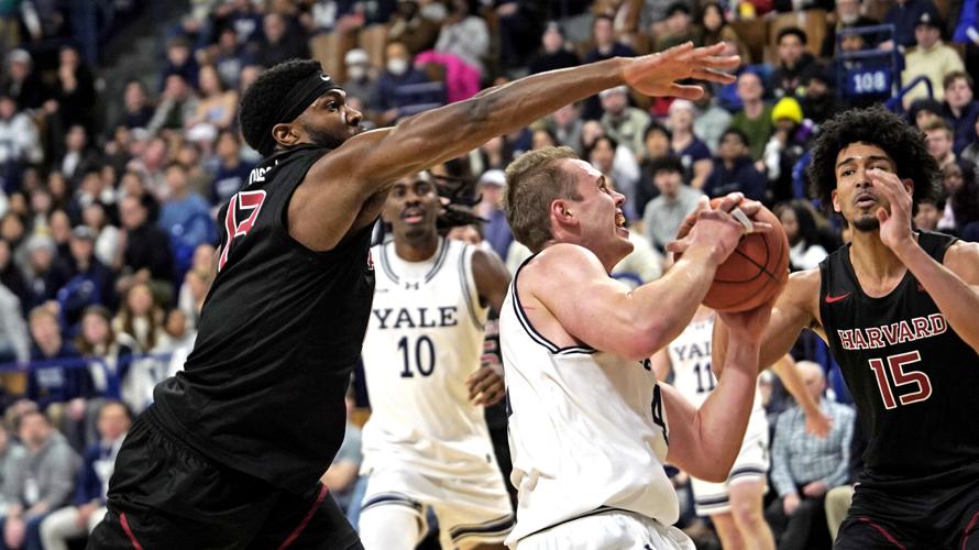 Barbour's banked 3 stuns Yale, lifts Harvard to Ivy League road win ...