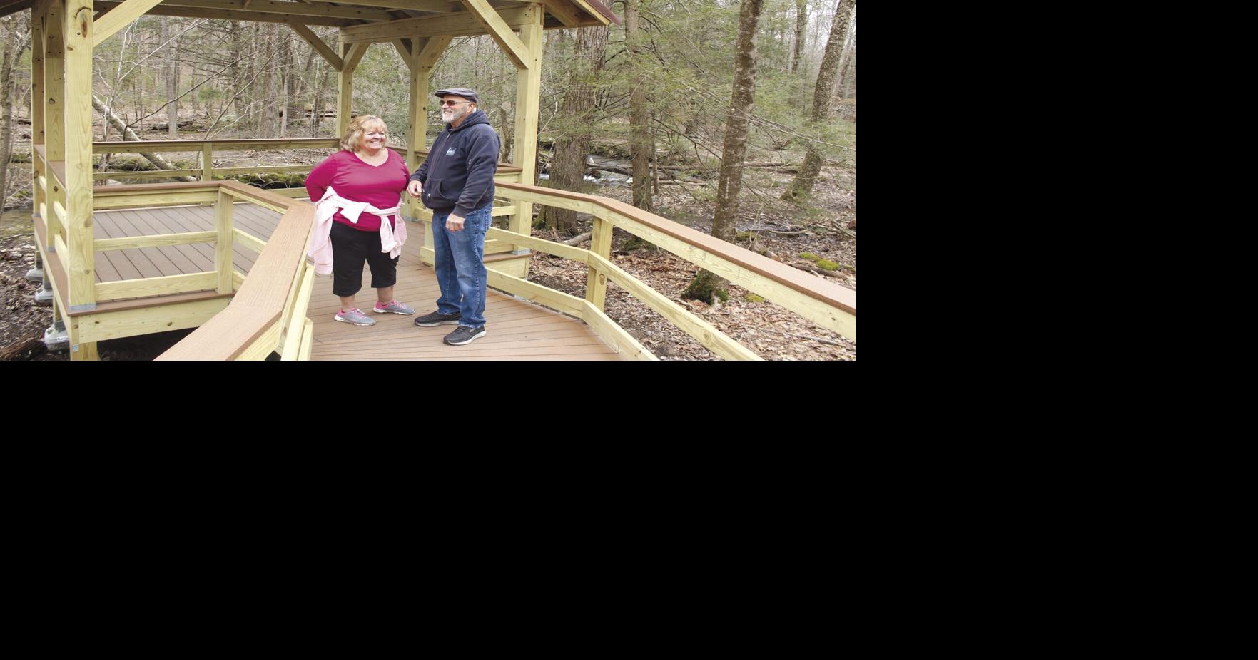 Nature Trail For All: Construction for handicapped accessible route ...