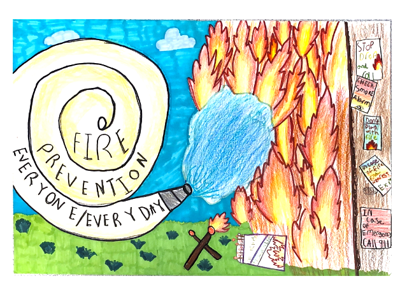 Plainville students win state fire prevention poster contest | News ...