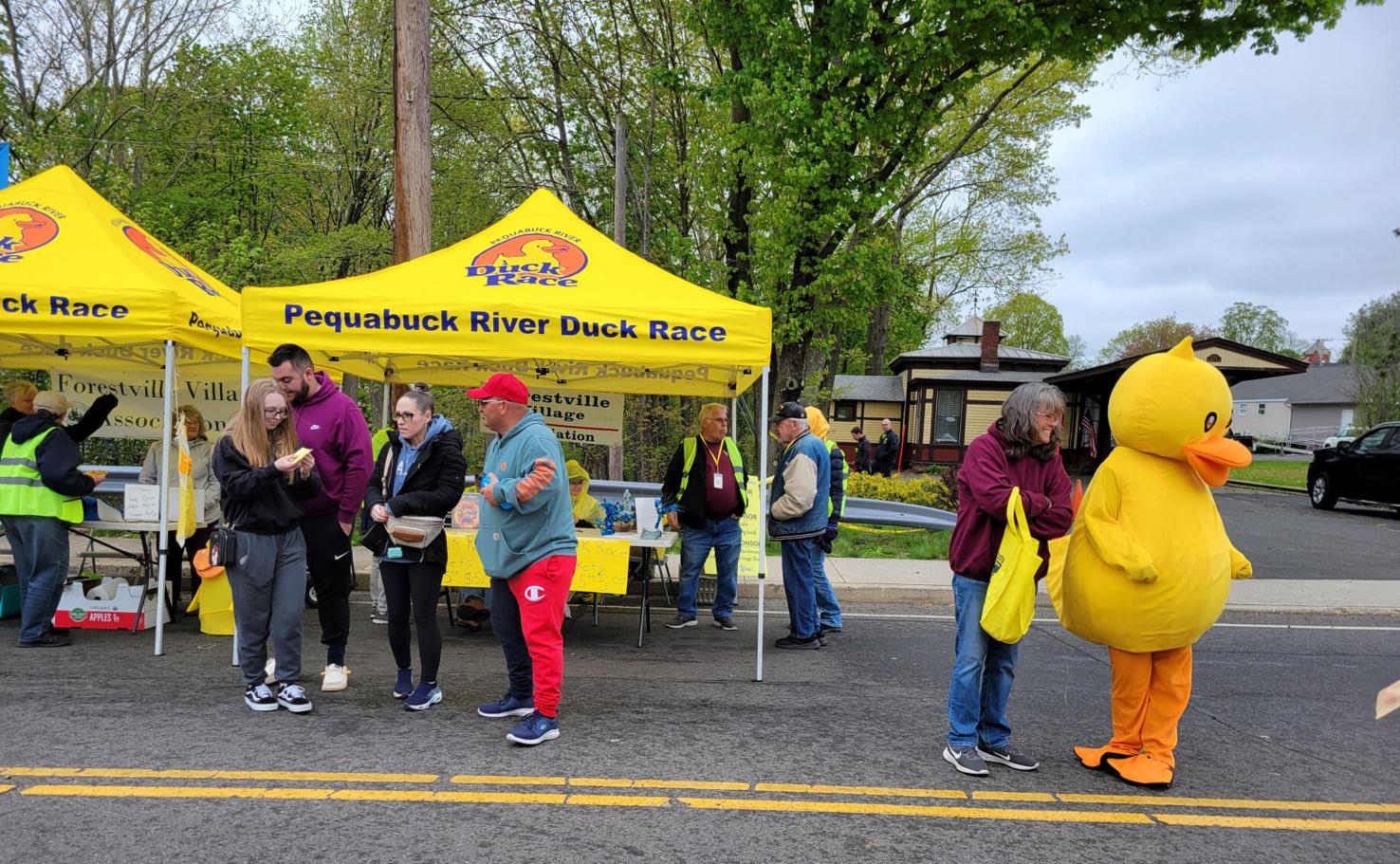 The winners of the annual Forestville Village Association Duck Race ...