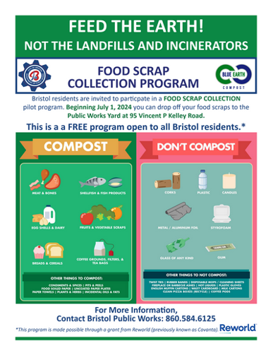 Take part in free food scrap recycling program in Bristol | News ...