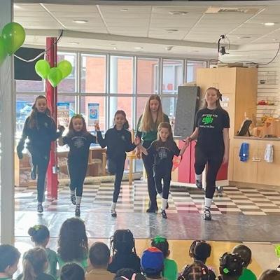 Visit from Shamrock School dancers gets Imagine Nation into St. Patrick ...