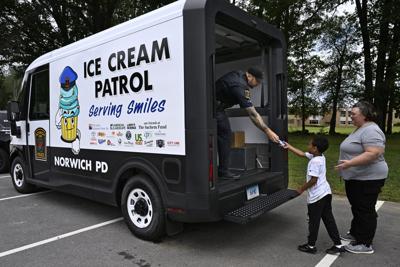 Freeze! Police ice cream trucks seek to portray officers positively ...