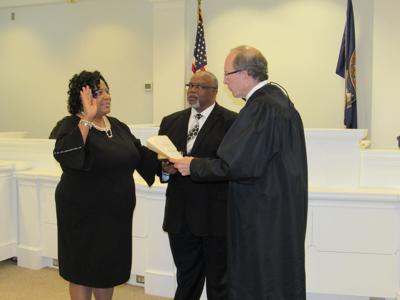 Seward-Morgan takes oath of office | News | brunswicktimes-gazette.com