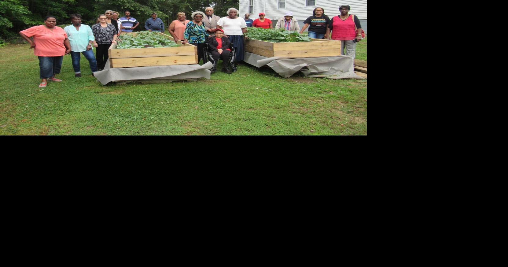 Southside Senior Citizens Center members enjoying raised bed gardening ...