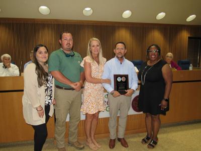 Lawrenceville Town Council honors Gibson | News | brunswicktimes ...
