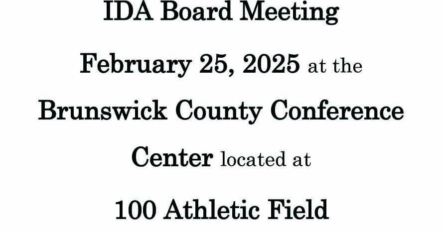 IDA Board to meet | News | brunswicktimes-gazette.com