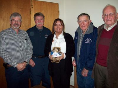 South Brunswick Ruritan Club presents Ruddy Bears to Central Rescue ...