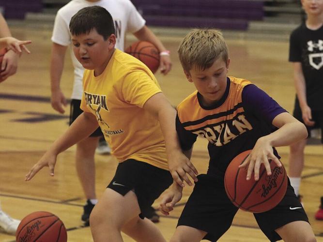 Bryan holds another successful combined basketball, baseball youth camp ...