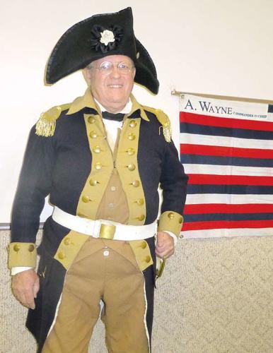 General Anthony Wayne, portrayed by Frank Butwin, visits DCGS meeting ...