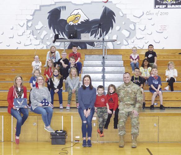 North Central class gets new flag, courtesy of the Air Force | Local ...