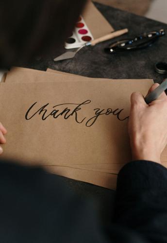 This wellness trend turns thank-you notes into brain training | Health ...