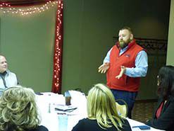 J.R. Majewski, GOP candidate for 9th Congressional District, speaks in ...