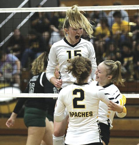Hammer reaches milestone in Fairview's key GMC volleyball win over ...